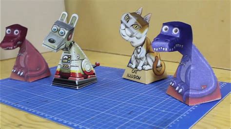 Cómo Hacer Un DragÓn De Papel Que Te Sigue Con La Mirada Youtube