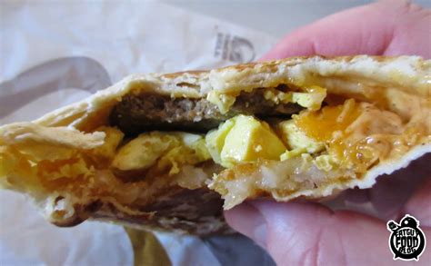Fatguyfoodblog Taco Bell Breakfast Part 3 California Crunchwrap