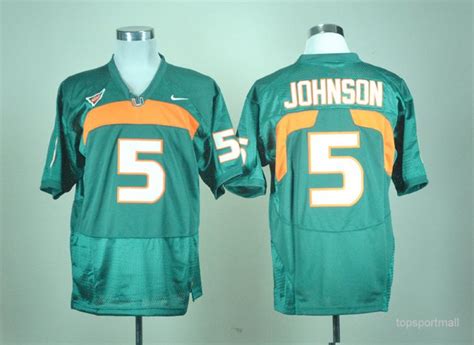 5 Andre Johnson Stitched Jersey For Men Size S To 2 Xl Green