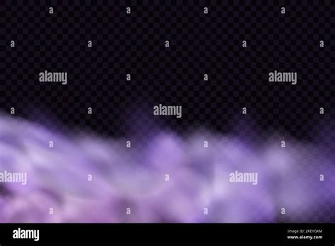 Purple Flows Poisonous Gas Dust And Smoke Effectrealistic Scary