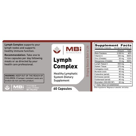 Thymus Complex Mbi For Life