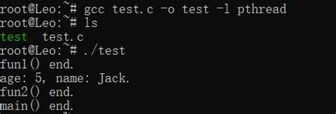 C语言用pthread h创建线程 CSDN博客