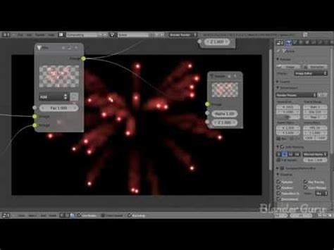 How To Make Fireworks In Blender Youtube In How To Make