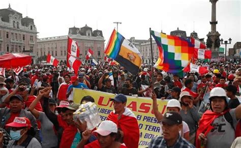 Perú Organizaciones sociales y gremiales de 26 regiones marcharán en