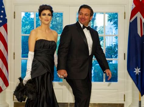 Florida Governor Ron Desantis Wife Casey Diagnosed With Breast Cancer