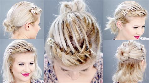 5 Waterfall Hairstyle Tutorials Milabu Youtube
