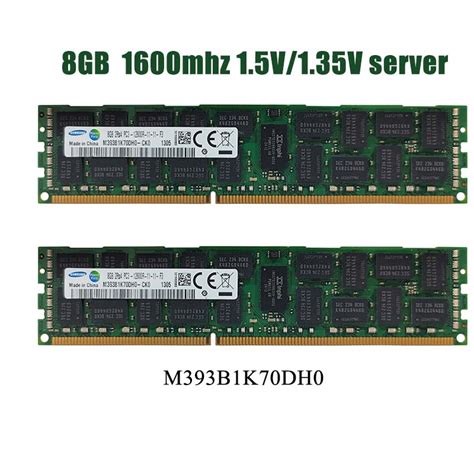 Samsung DDR DDR L GB MHz Server Memory PC R Pin RAM V V REG ECC