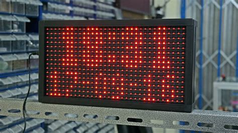 membuat jam digital led matrix p10 duwi arsana