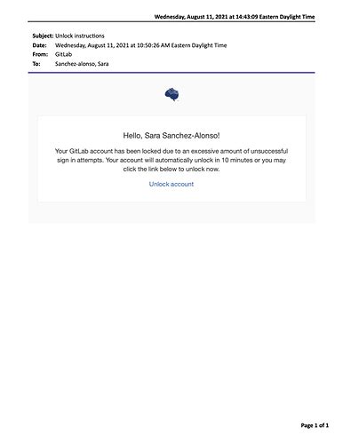 Resolved Gitlab Account Locked Issues Qunex Discourse