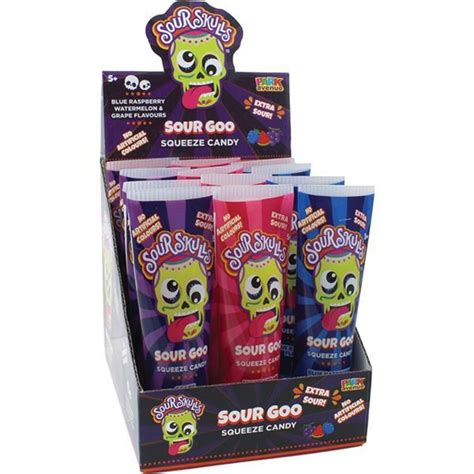 Paf Sour Skulls Candy Goo 80g