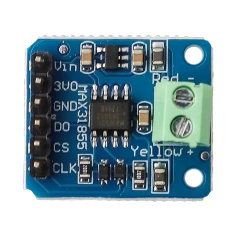 Max31855 Type K Thermocouple Breakout Board Temprature Mesures Module 3 5v Eur 7 49 Picclick Fr