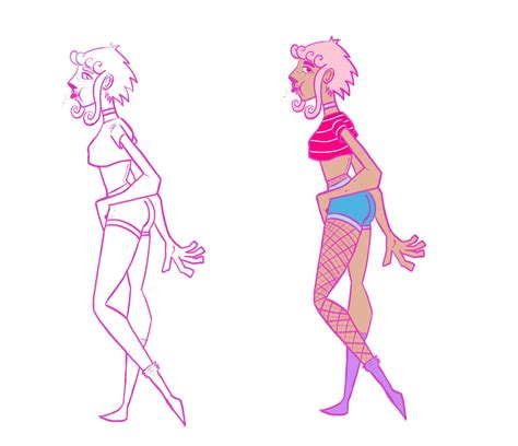 [oc] Rose Raspberry R Characterdrawing