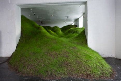 Per Kristian Nygård crams a grassy valley into an Oslo gallery