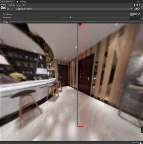 Unity 利用skybox Panoramic着色器制作全景图预览有条缝隙问题解决办法 Csdn博客