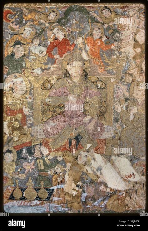 A Frontispiece Depicting The Timurid Genealogy Part Of The Topkapi Sarayi Museum Collection
