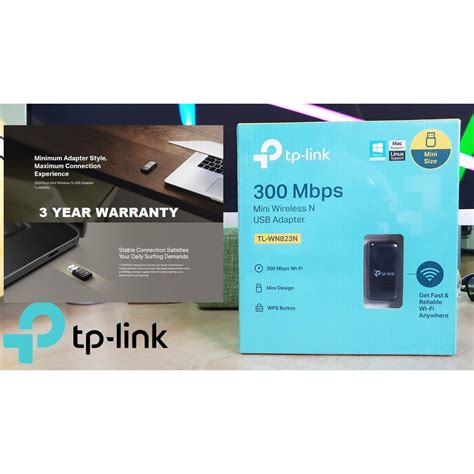 Tp Link Tl Wn N Mbps Mini Wireless N Usb Wifi Adapter With Soft Ap Ready Stock Shopee