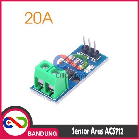 Jual SENSOR ARUS ACS A RANGE HALL CURRENT SENSOR MODULE FOR ARDUINO Jakarta Barat M