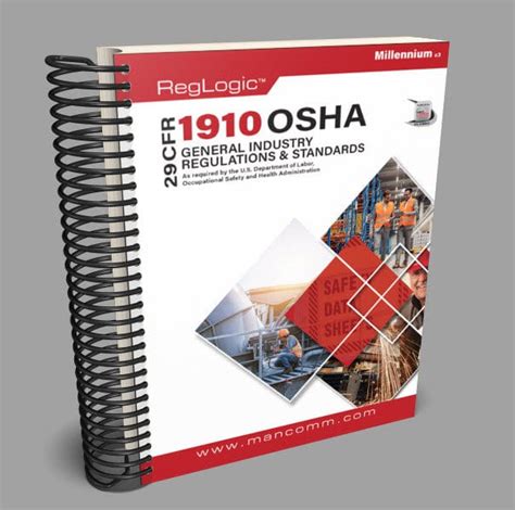 Mancomm 29 Cfr Parts 1910 Osha General Industry Regulations Classic