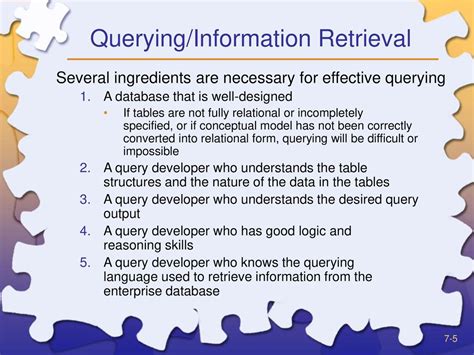 Information Retrieval From Relational Databases Ppt Download