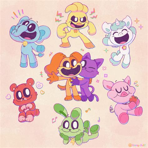Smiling Critters Honey Puff On Tumblr