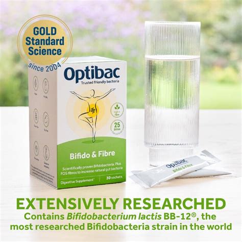 Optibac Probiotics Bifido And Fibre 10s Ocado