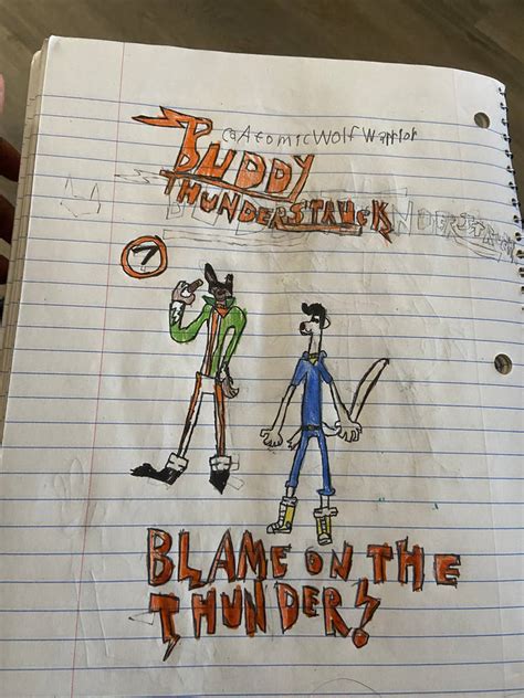 Buddy Thunderstruck Fanart By Atomicmansour On Deviantart