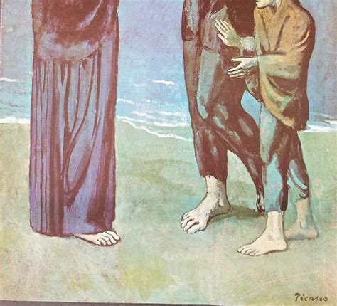 Pablo Picasso The Tragedy Mounted Offset Color Lithograph 1972 Platesigned 4630606250