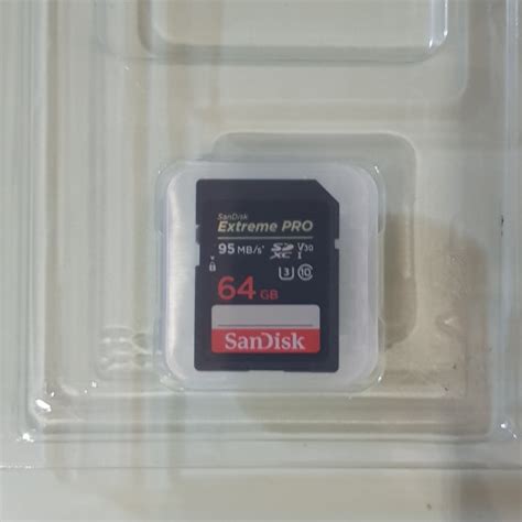 SanDisk Extreme Pro SD Card Mobile Phones Gadgets Mobile Gadget Accessories Memory SD