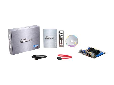 Asrock E350m1 Amd E 350 Apu 1 6ghz Dual Core Mini Itx Motherboard Cpu Combo