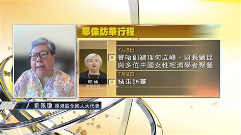 【時事全方位】耶倫訪華二 Now 新聞