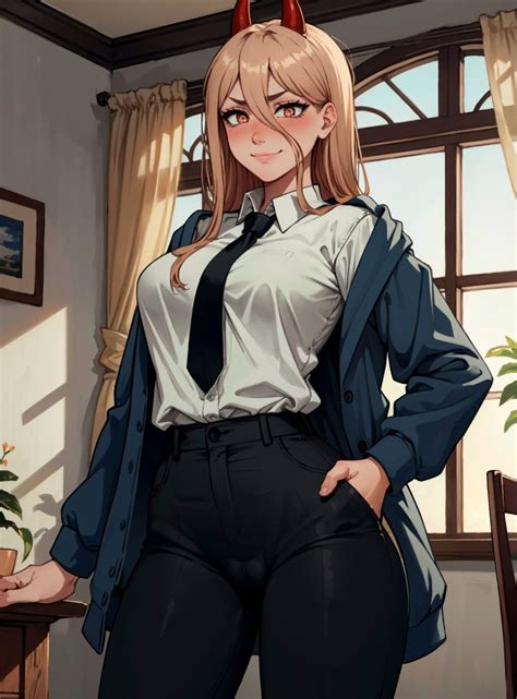 Rule 34 Ai Generated Chainsaw Man Female Looking At Viewer Makimass