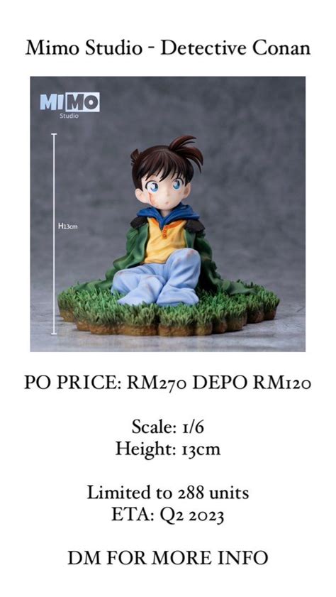 Mimo Studio Detective Conan Hobbies And Toys Toys And Games On Carousell