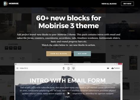 Easy Site Creator Where Is The Additional Blocks