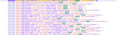 Oracle Db Edmx Switch Between Prodteststage Schema Names Dynamically