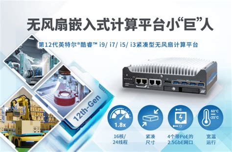 英特尔第1213代酷睿紧凑强固型嵌入式计算平台nuvo 性能处理器