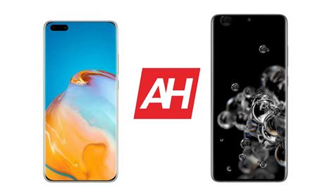Phone Comparisons Huawei P Pro Vs Samsung Galaxy S Ultra