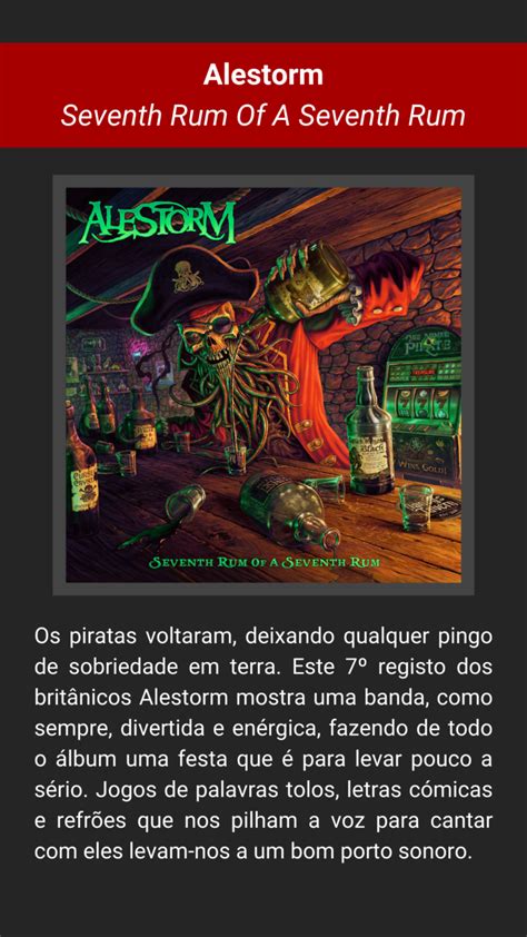 Alestorm Seventh Rum Of A Seventh Rum