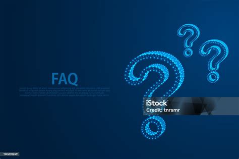 라인 삼각형 및 입자 스타일 디자인 벡터 그림 Eps 파일에서 물음표 아이콘 디지털 화면에 대한 스톡 벡터 아트 및 기타 이미지