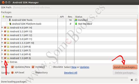 2 4 Descargar E Instalar Android SDK SomeBooks Es