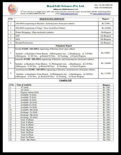 Laboratory Testing Services Lab Testing Services in Nagpur लबरटर टसटग सरवस नगपर