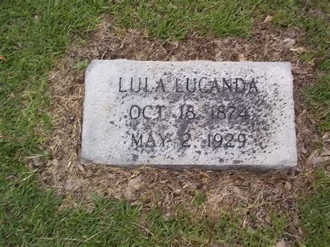 Lula Lucanda Howton Wright 1874 1929 Find A Grave Memorial