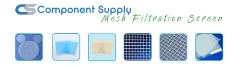 Understanding Mesh Properties Component Supply Company