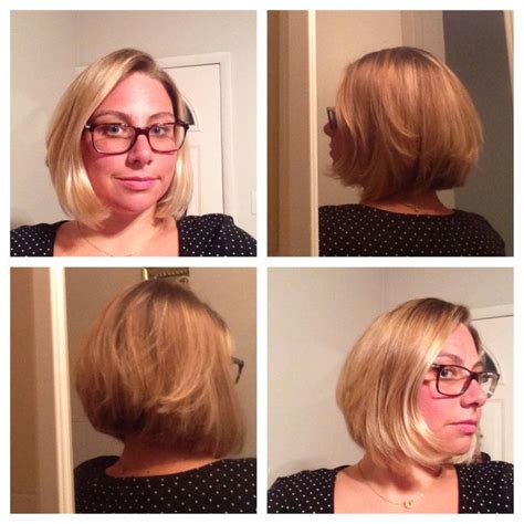 Short Hair Bob Slightly Angled Layers Short Bob Hairstyles Bob Hairstyles Hair Cuts