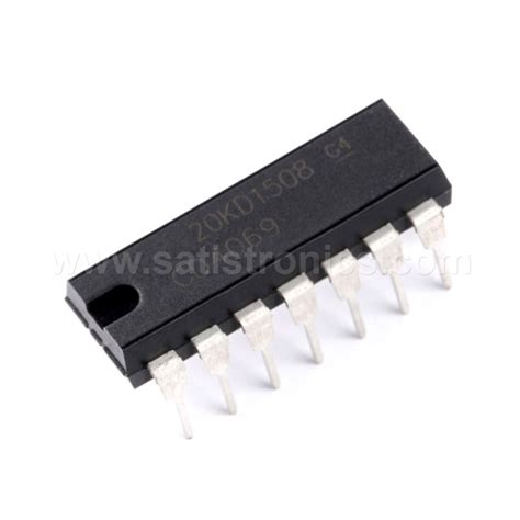Cd4069 Dip 14 Unbuffered Hex Inverter Satistronics