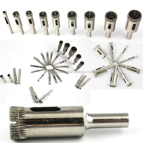 Diamond Countersink With Glass Drill Bit Diamond Chamfer Tool