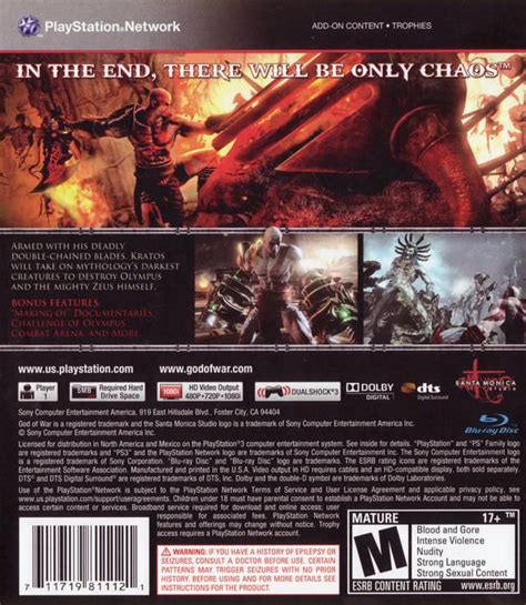 God Of War Iii Prices Playstation 3 Compare Loose Cib And New Prices