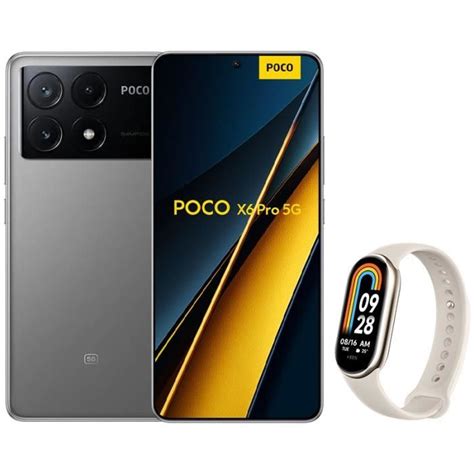 Xiaomi Poco X Pro G Go Go Gris Avec Xiaomi Smart Band Or Cdiscount T L Phonie