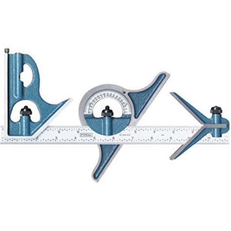 Inch Combinationination Square With Protractor And Center Sourcetoolshop