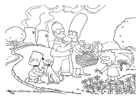 Dibujos Para Colorear E Imprimir De Los Simpson Dibujos De Los Simpsons