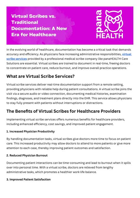 Ppt Virtual Scribes Vs Traditional Documentation A New Era For